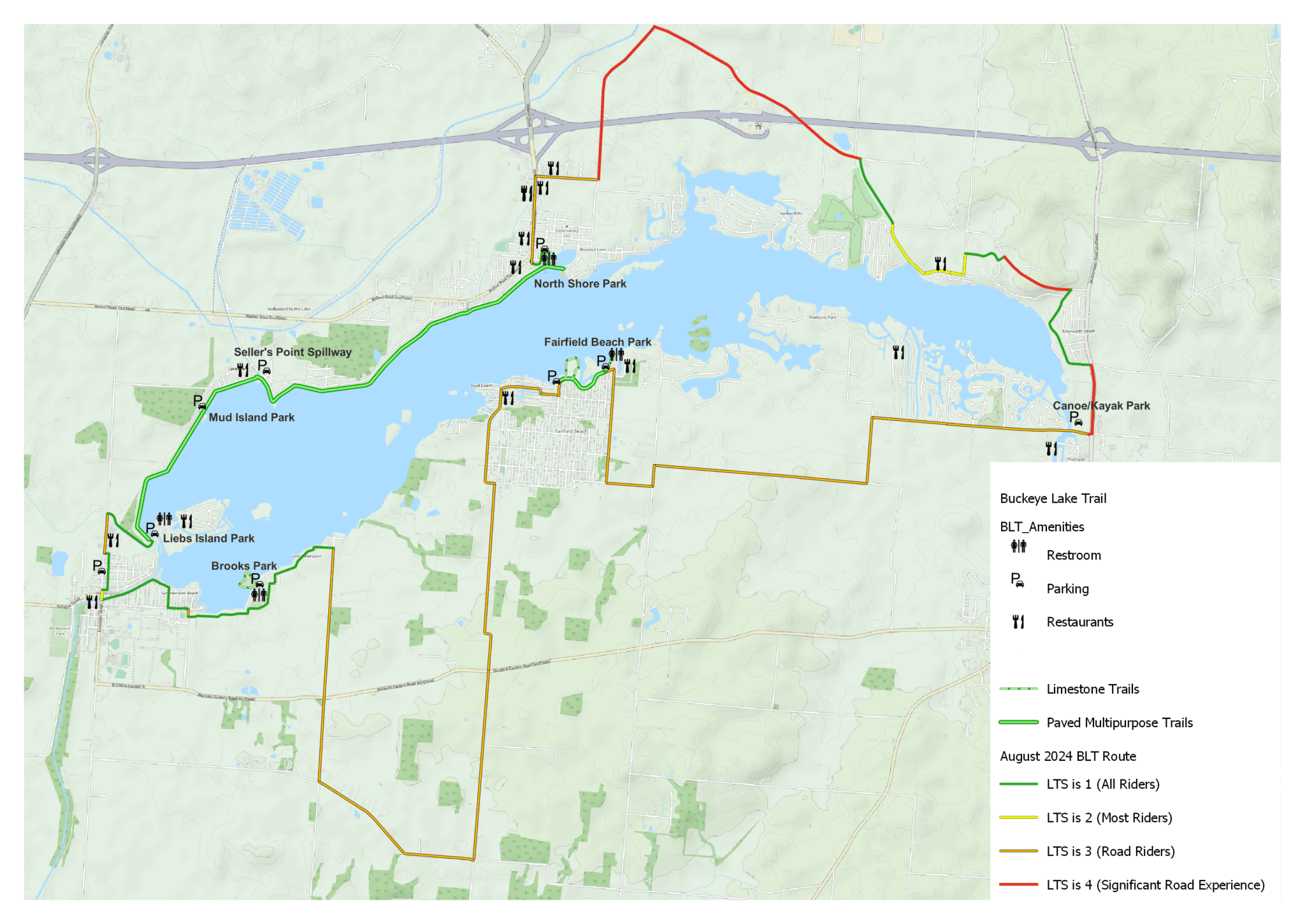 The Buckeye Lake Trail - Bike Buckeye Lake